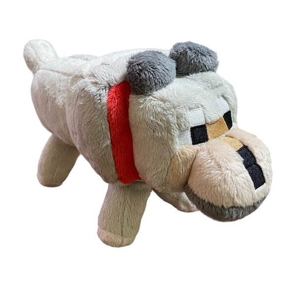 Mojang Jinx | Toys | Mojang Minecraft Wolf Plush 6 Gray | Poshmark